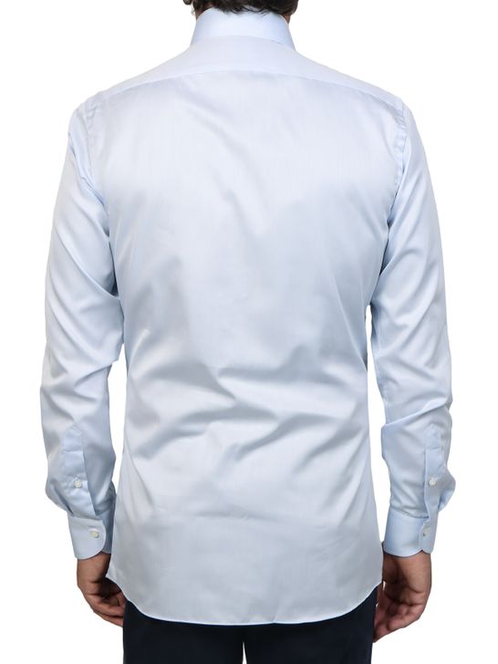 Vendita Camicia Xacus Tessuto Thomas Mason Celeste | VeltroniUomo - Il ...