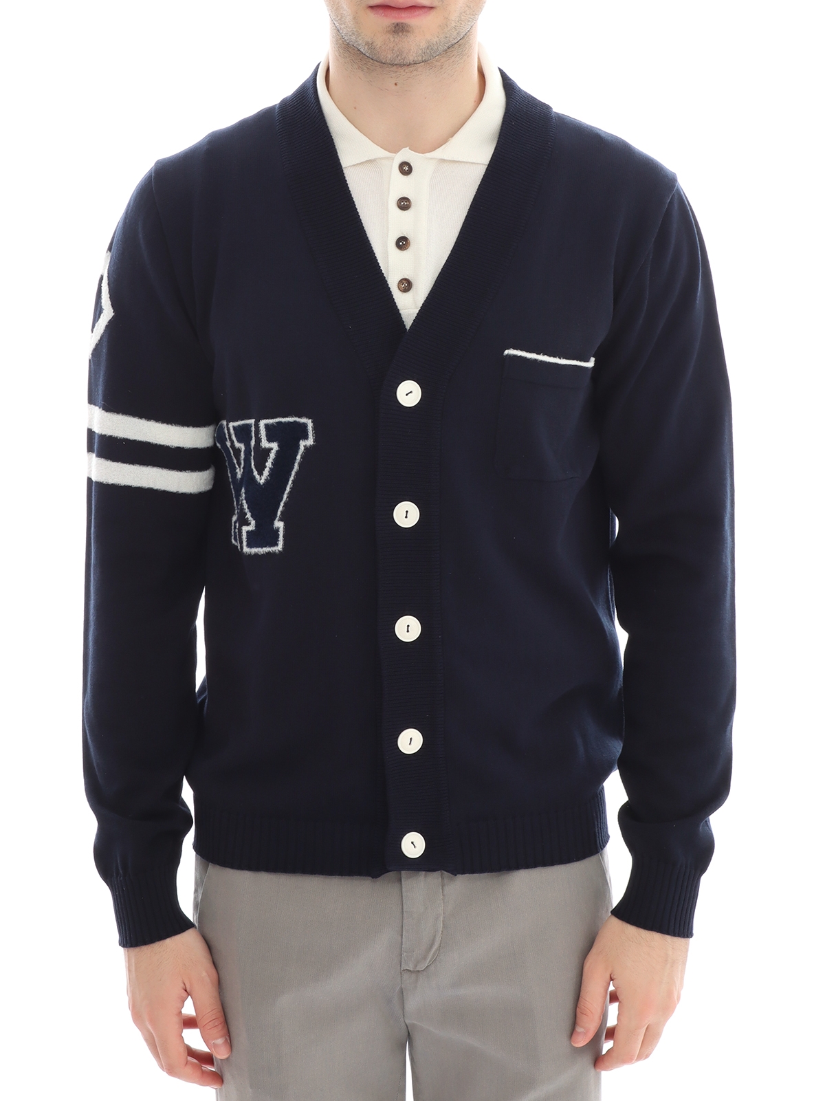 Rakki Cardigan Rakki College Blu offerte | Abbigliamento